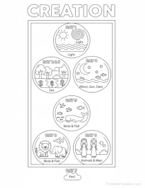 Printable Bible Story Coloring Pages